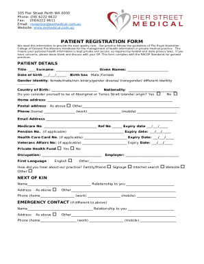 New & Existing Patient Ination Doc Template | pdfFiller