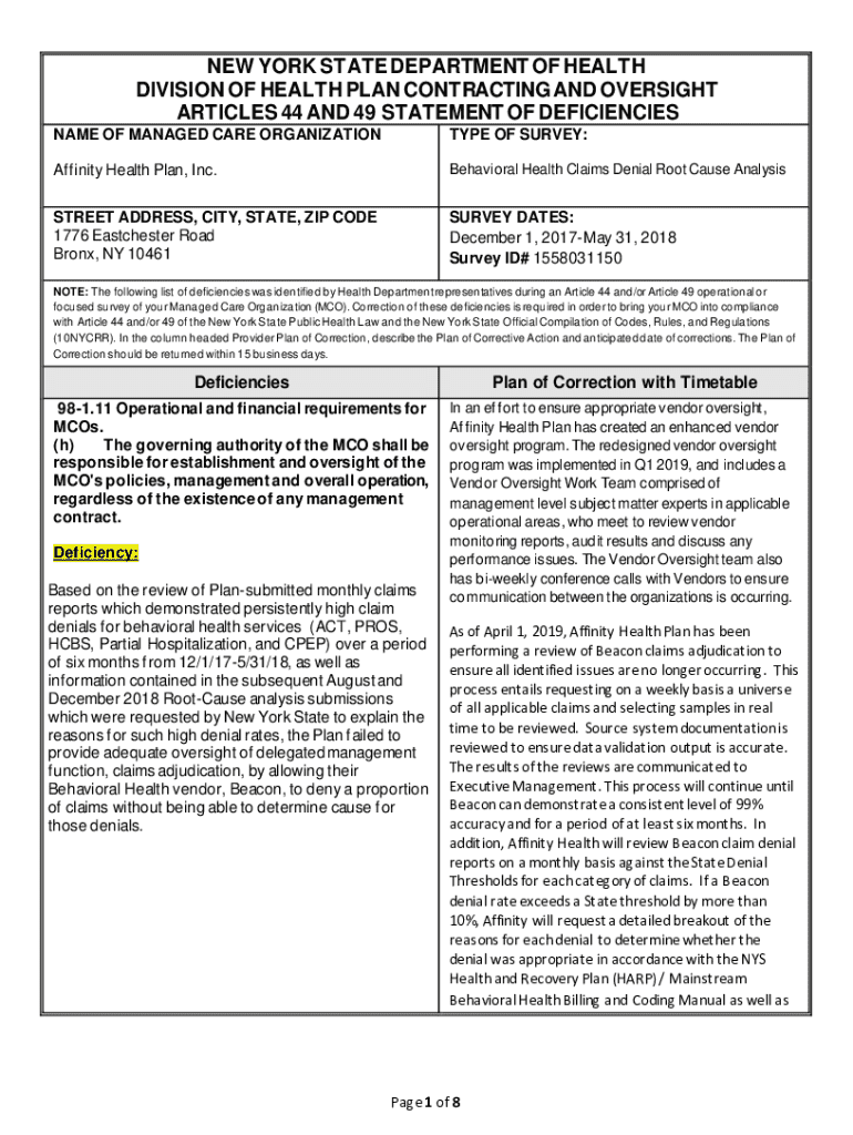 Fillable Online affinitysod.pdf - New York State Department of Health ...