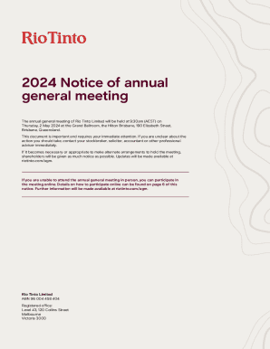 Fillable Online RIO TINTO PLC Form 6-K Current Event Report Filed 2024 ...