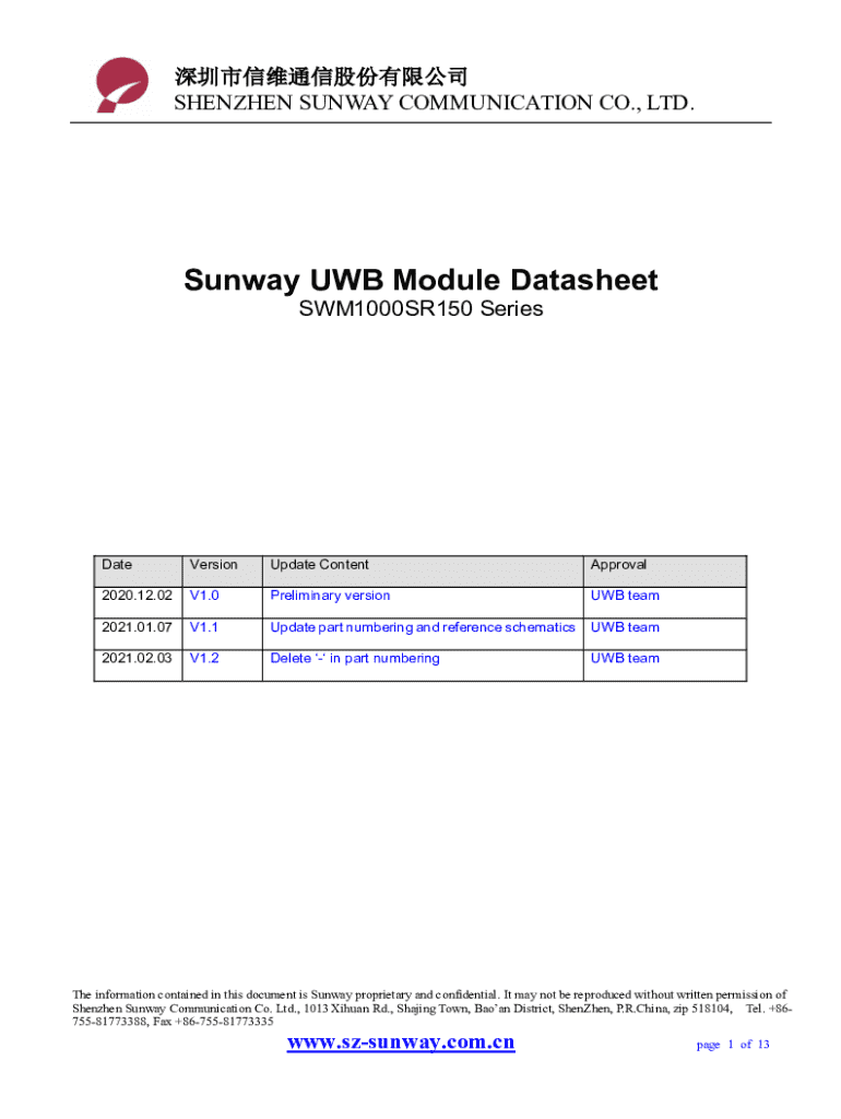 Fillable Online Sunway Communication-Empowering Your Connectivity Fax ...