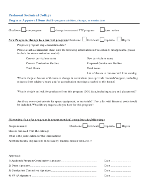 Fillable Online Proposal to Add, Change, or Terminate (PACT) form Fax Email Print - pdfFiller
