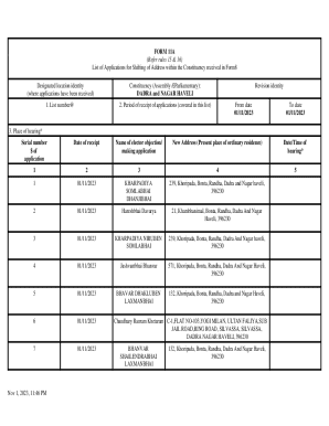 Fillable Online ceodaman nic Nov 1, 2023, 11:46 PM FORM 11A (Refer ...