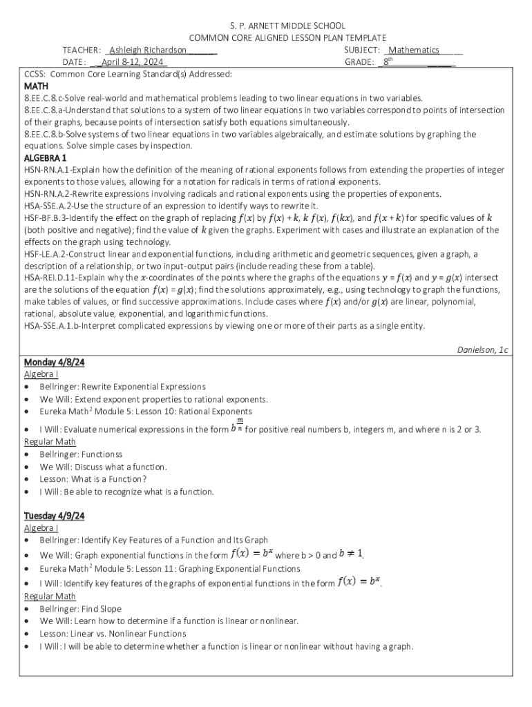 Fillable Online c-Solve real-world and mathematical problems leading to two linear equations in ...