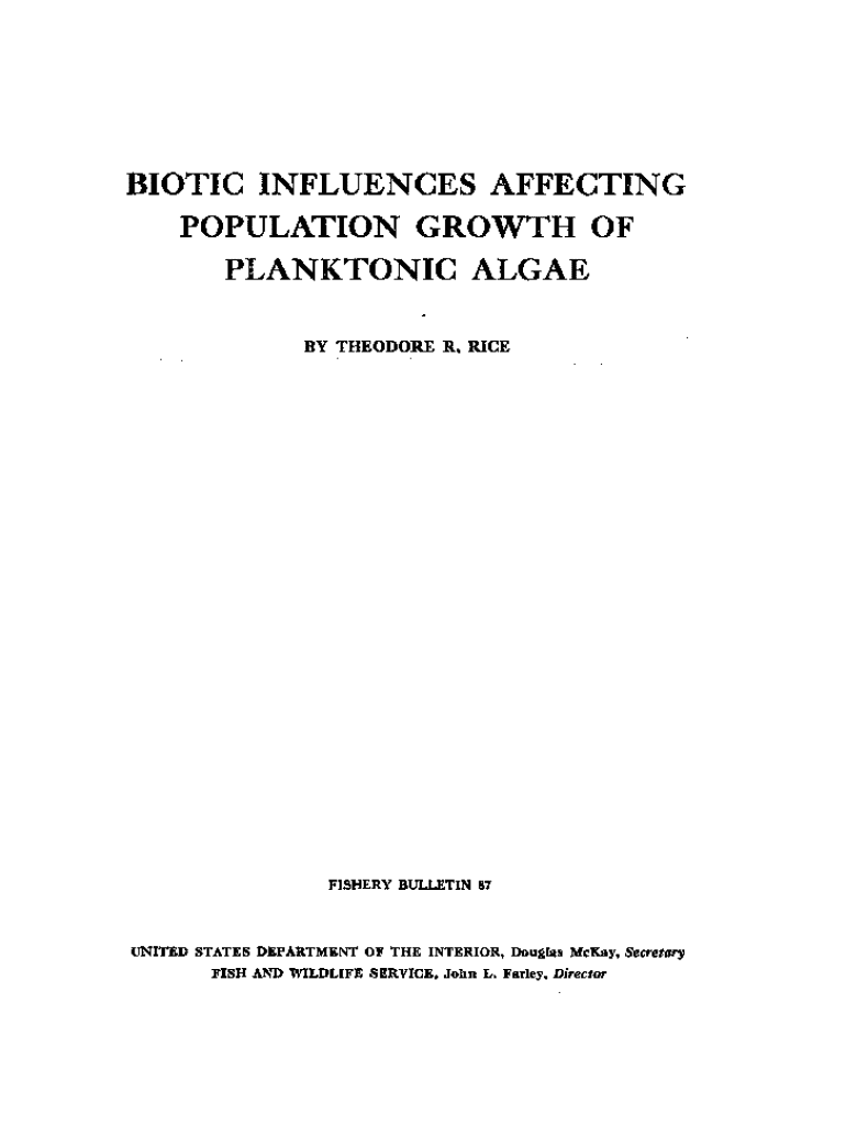 Fillable Online spo nmfs noaa biotic influences affecting population ...