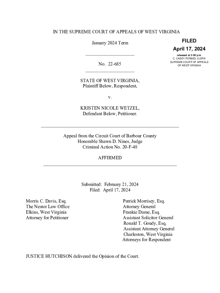 Fillable Online State of West Virginia ex rel. State of West Virginia v ...