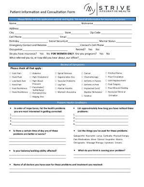 Fillable Online Sleep new patient forms Fax Email Print - pdfFiller
