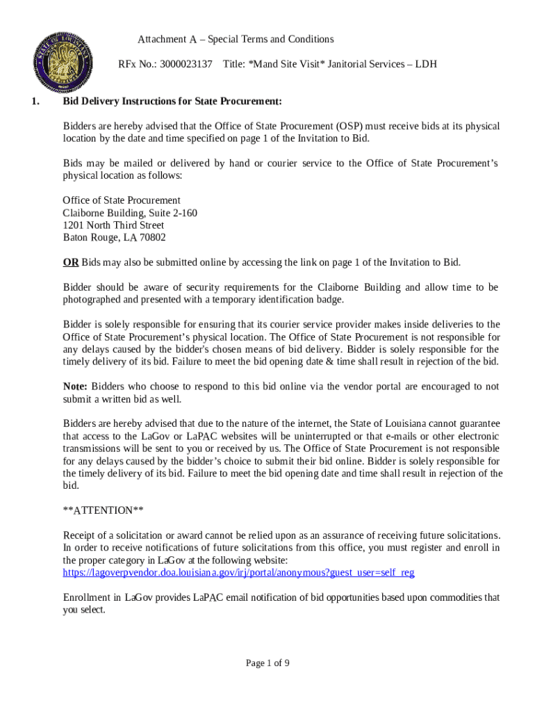 This contract shall be effective for the period beginning date of award ...