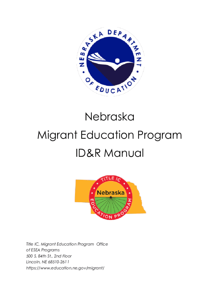 Fillable Online Identification and Recruitment (ID&R)Nebraska ...