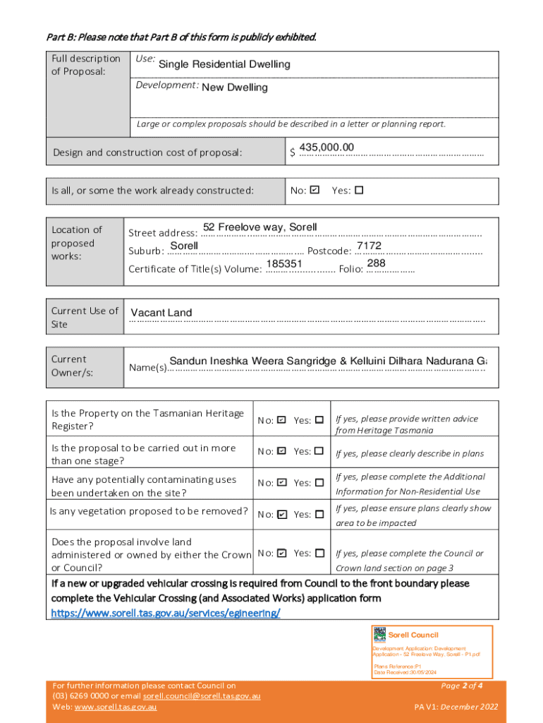 Fillable Online Application for Vesting Tentative Subdivision Map and ... Fax Email Print ...