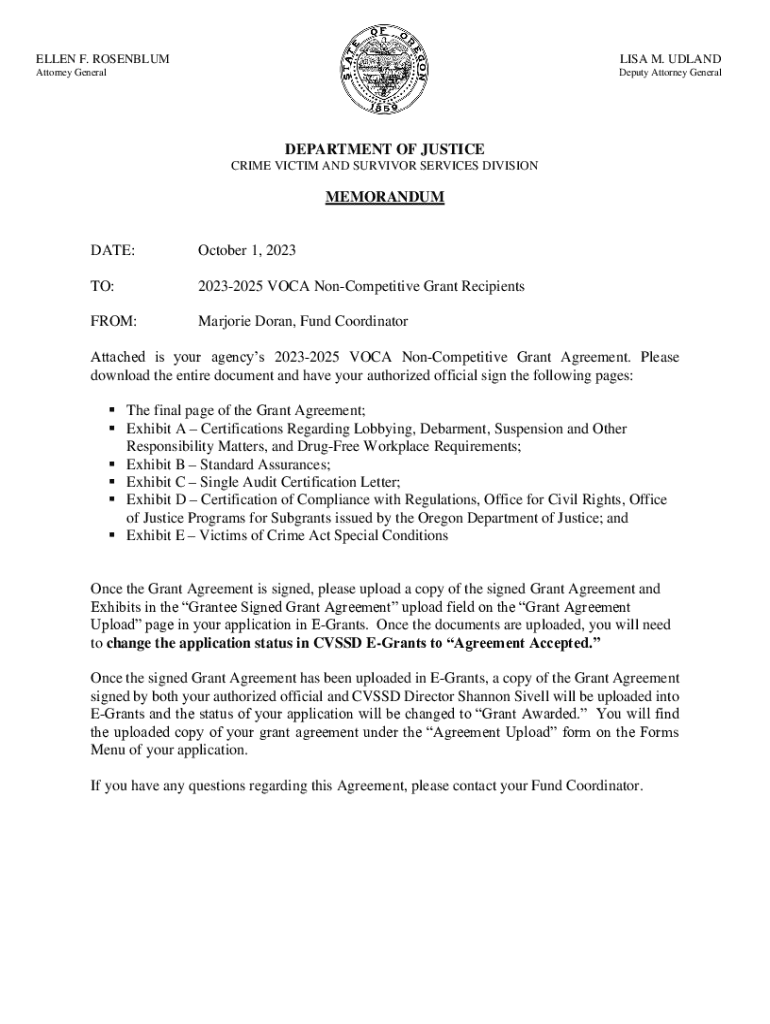 Fillable Online Comparison of the VOCA Victim Assistance Guidelines and ...