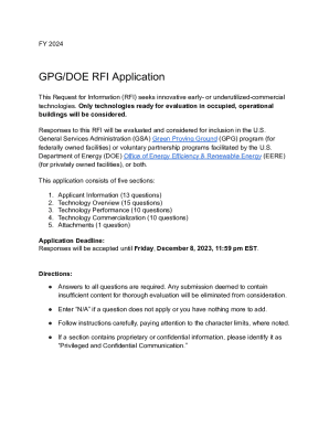 Fillable Online Notice of Request for Information (RFI) Related to DOE ...