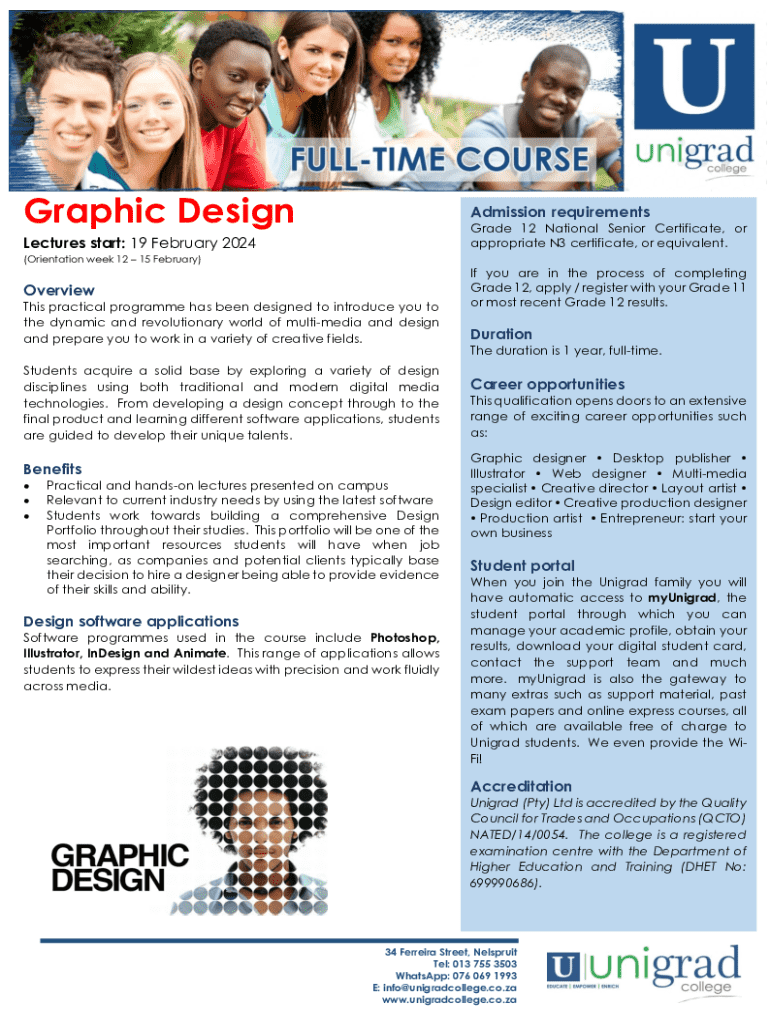 Fillable Online Best Online Graphic Design Certificates Of 2024 Fax ...