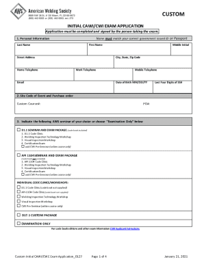Fillable Online AWS - Visual Acuity Form Fax Email Print - pdfFiller
