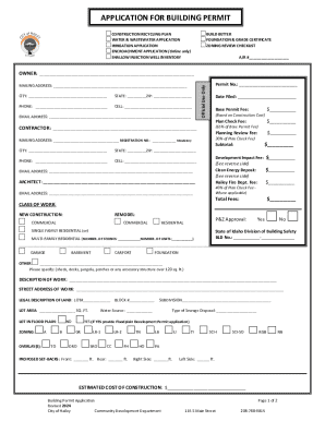 Fillable Online SW-256 Application for a Permit to Construct, Modify ...