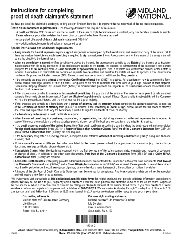 Fillable Online Planning Your Legacy: VA Survivors and Burial Benefits ...