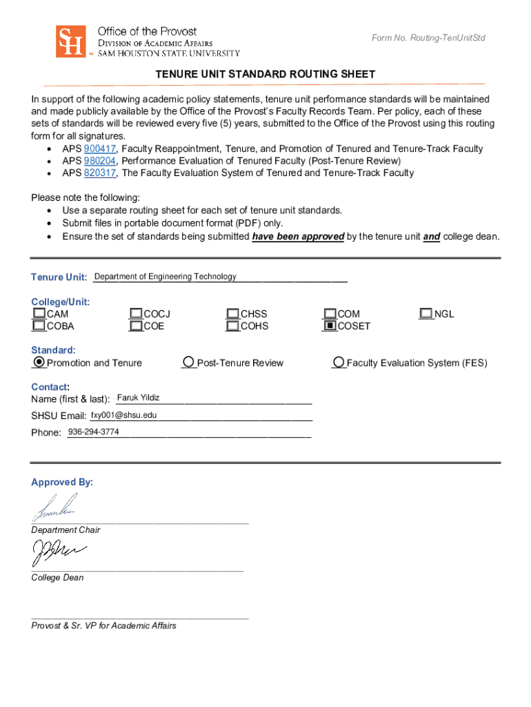 Fillable Online Fillable Online SHSU Email: Fax Email Print Fax Email ...