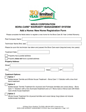 Fillable Online Home Registration Form Fax Email Print - pdfFiller
