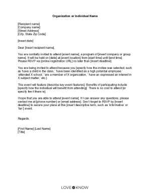 Fillable Online Grand Opening Invitation Announcement Letter Sample ...