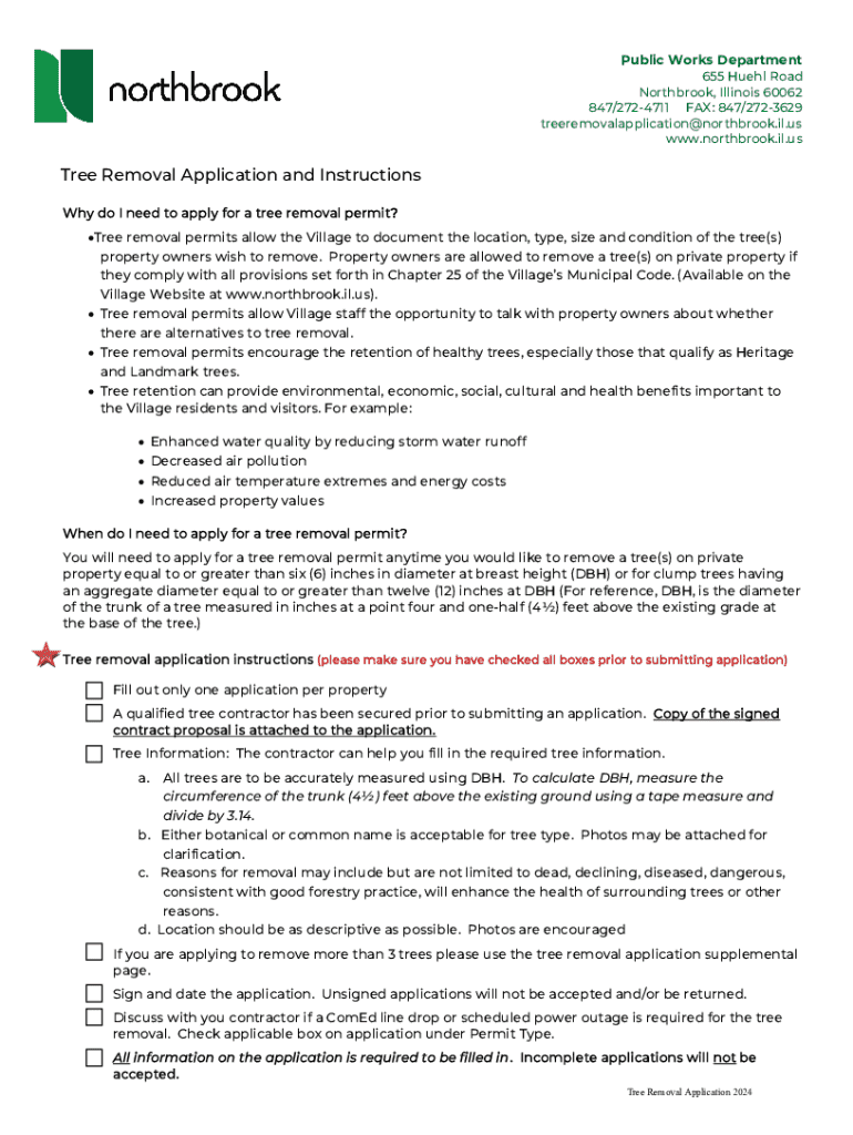 Fillable Online Spring Parkway Tree Planting Program Fax Email Print ...