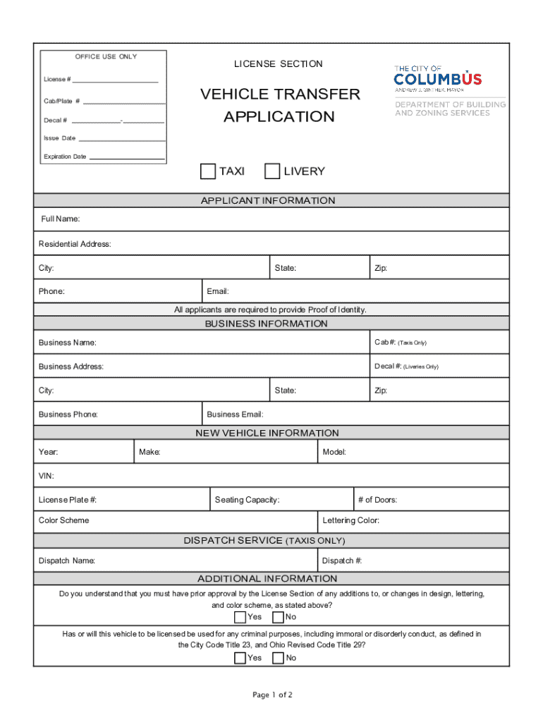 Fillable Online Real ID Federally compliant licenses and IDs. - Ohio ...