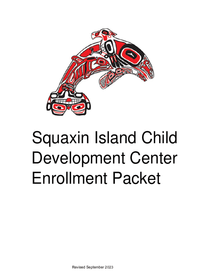 Fillable Online Squaxin Island Child Development Center Enrollment ...