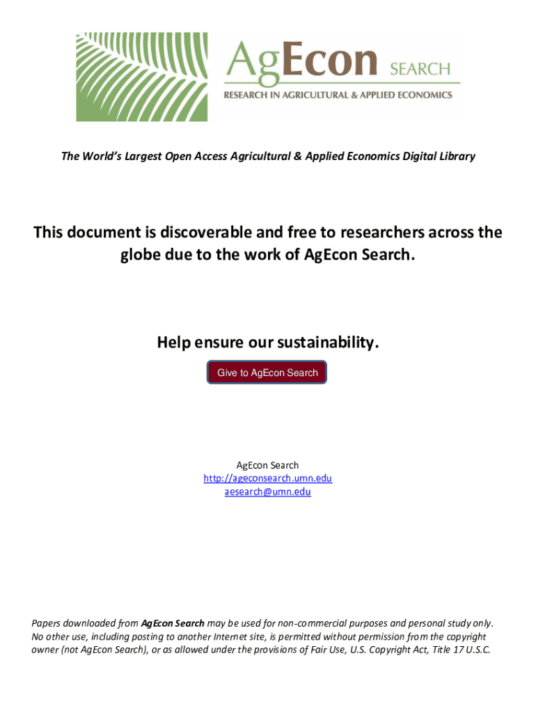 Fillable Online ageconsearch umn Actions to Transform Food Systems Under Climate Change Fax ...