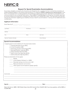 Fillable Online special-accommodations-request-form. ... Fax Email ...