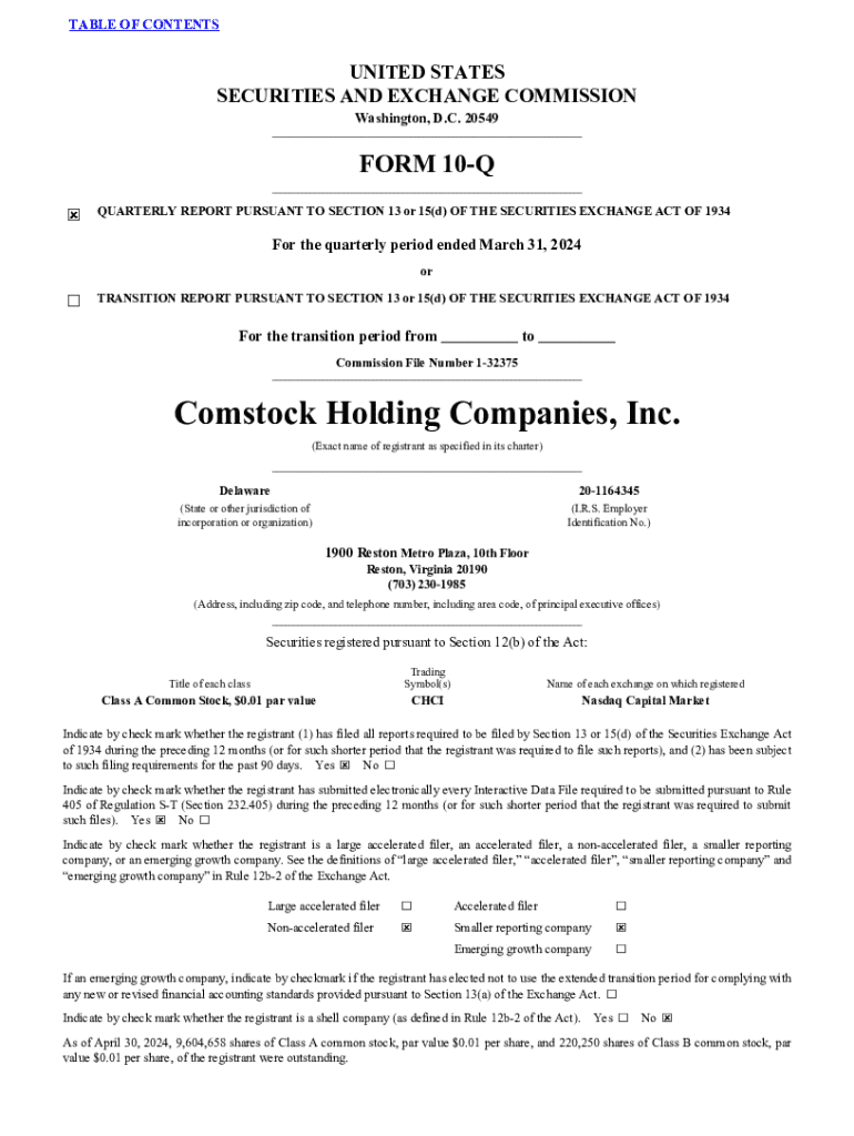 Fillable Online Q124 Form 10-Q Fax Email Print - pdfFiller
