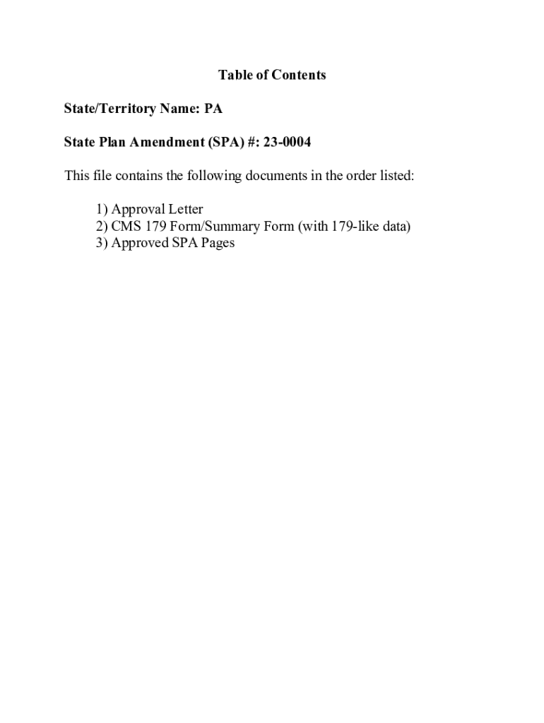 Fillable Online Kentucky State Plan Amendment (SPA) Fax Email Print ...