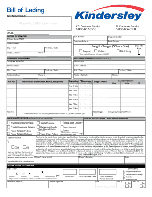 Fillable Online What Is a Bill of Lading (BOL) & What Is Required Fax ...