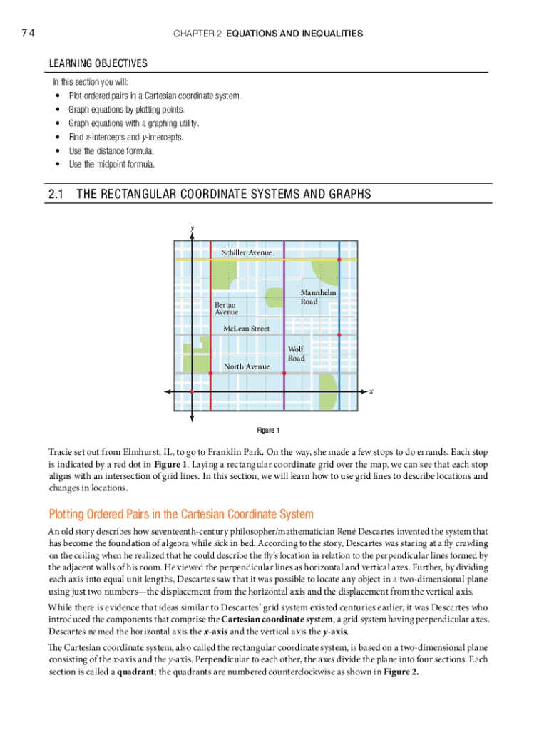Fillable Online Plot Ordered Pairs In A Cartesian Coordinate Systemcollege Fax Email Print