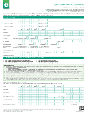 Fillable Online Old Mutual Retirement switching form Fax Email Print ...