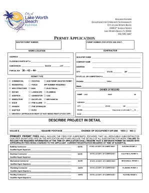 Fillable Online Building Permits - Required Documents Fax Email Print ...