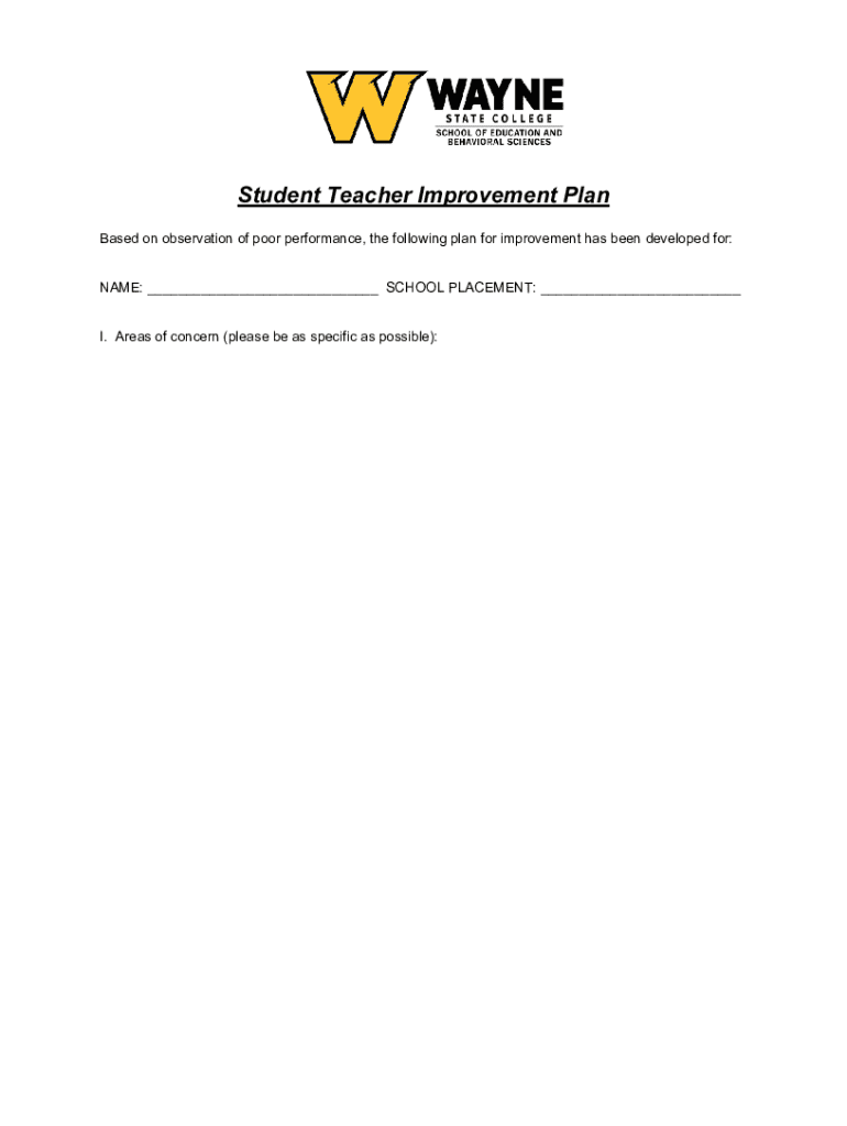 Fillable Online Clinical Practice Improvement Plan Form Fax Email Print ...