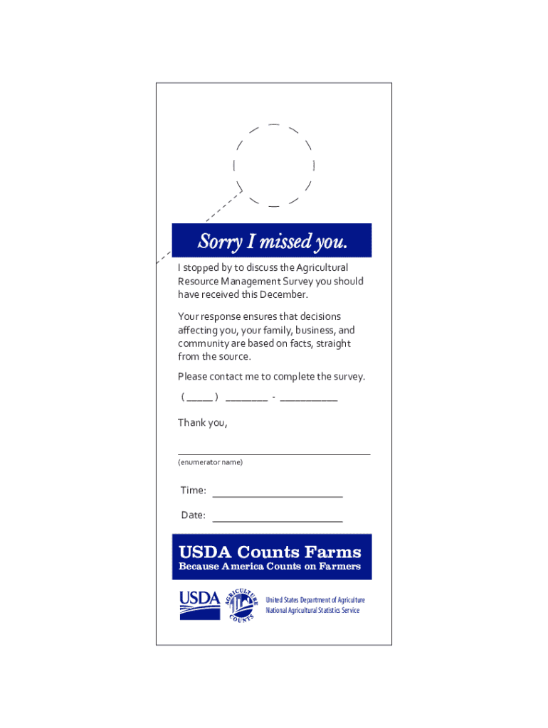 Fillable Online ag purdue Sorry I missed you. Fax Email Print - pdfFiller