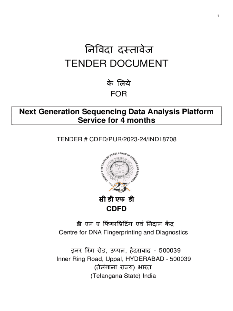 Fillable Online cdfd org Next Generation Sequencing Data Analysis ...