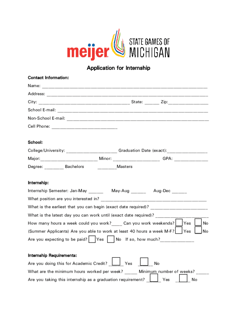 Fillable Online SUNY/SED Student Internship Application Fax Email Print ...