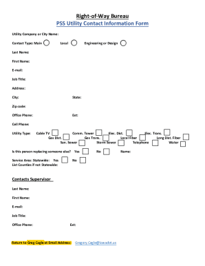Fillable Online Utility policy guidebook Fax Email Print - pdfFiller