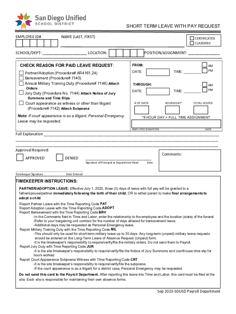Fillable Online How to write a letter requesting a vacation leave for ...