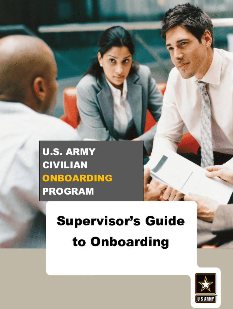 Fillable Online Supervisor's Guide Welcoming New Employees. Fax Email ...