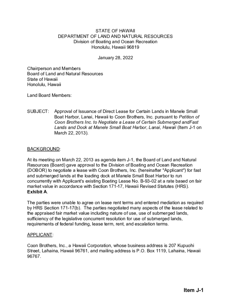 Fillable Online 1-28J-xApproval of Issuance of Direct Lease Coon Bros ...