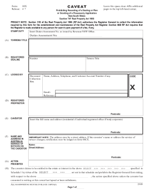 Fillable Online Central Registry Exception Reference Form Fax Email ...