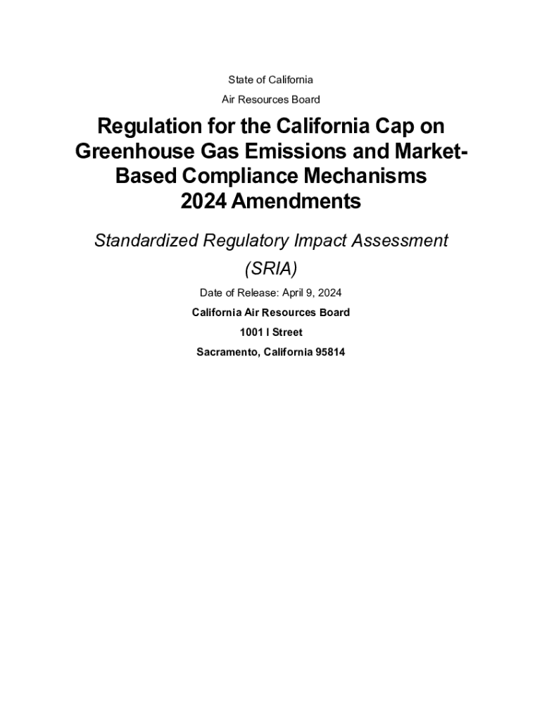Fillable Online Regulation for the California Cap on Greenhouse Gas Emissions ... Fax Email ...