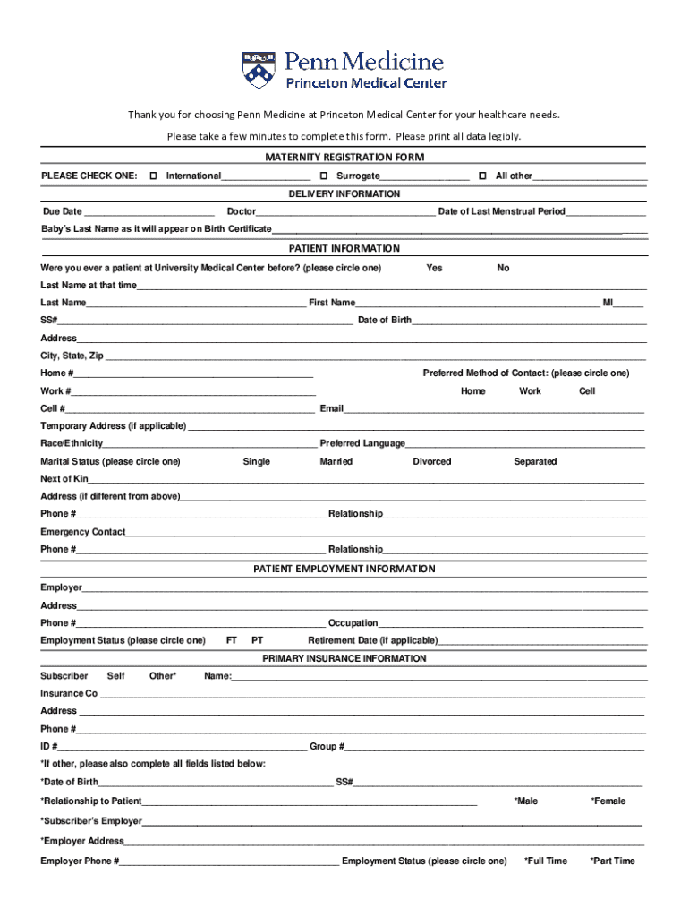 Fillable Online Patient Forms and Referrals Fax Email Print - pdfFiller