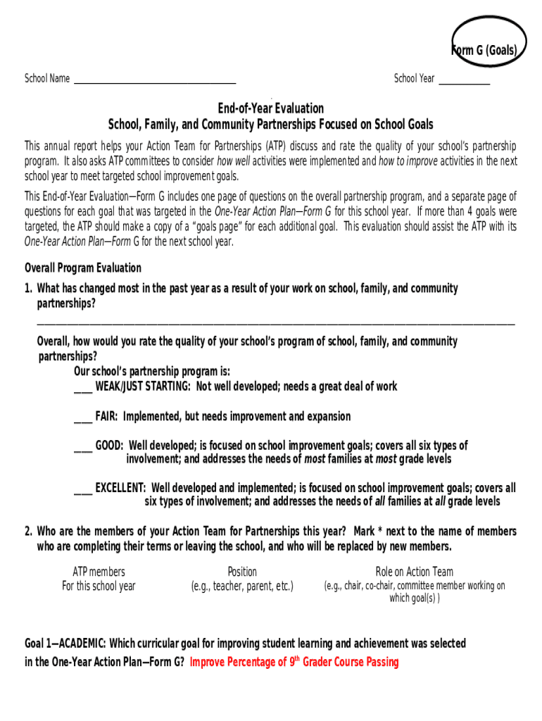 Goal #1 from One-Year Action Plan ( B) Doc Template | pdfFiller