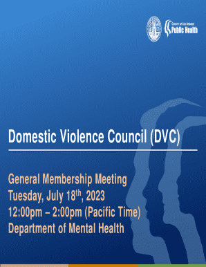 Fillable Online publichealth lacounty Domestic Violence Council (DVC ...