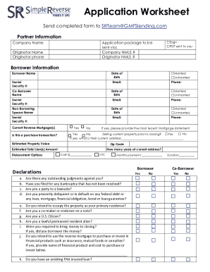 Fillable Online GMFS LLC APPLICATION Fax Email Print - pdfFiller