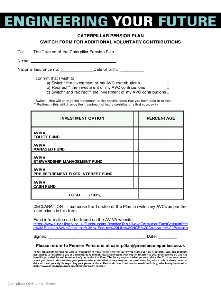 Fillable Online Dow Pension Plan Form 5500 Fax Email Print - pdfFiller