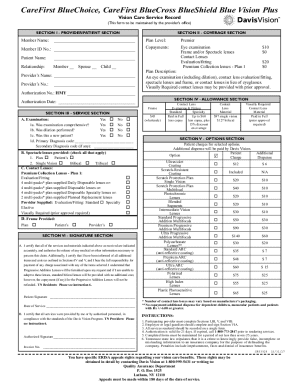 Fillable Online Medical Forms - CareFirst BlueChoice Fax Email Print ...