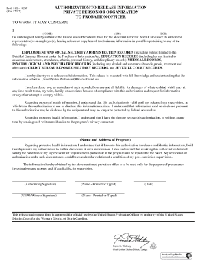 Fillable Online Fillable Online AUTHORIZATION TO RELEASE ... Fax Email Print - pdfFiller